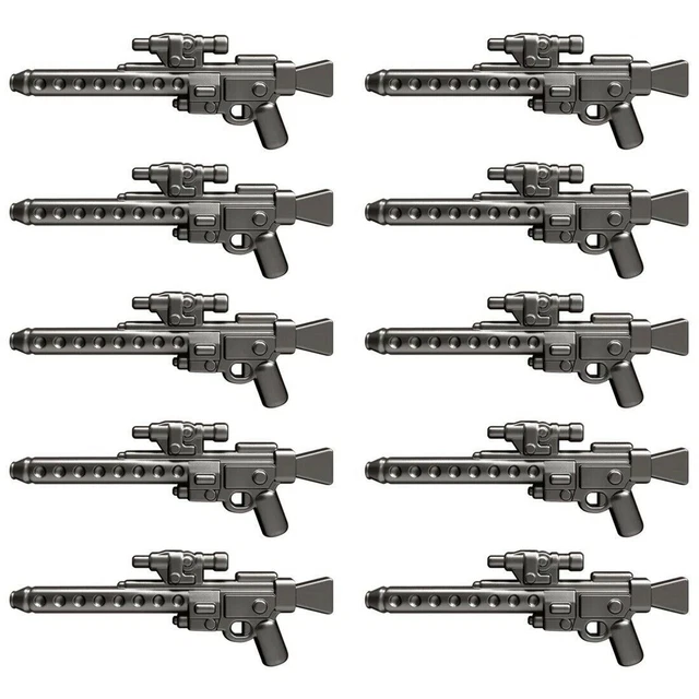 10X STAR WARS Custom Waffen Blaster DLT-20A Rebellen Gewehr ...