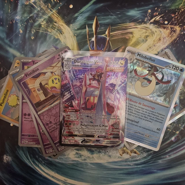 CARTE POKÉMON DURALUGON Vmax TG21/TG30 / Set EB12 Tempête Argentés ...