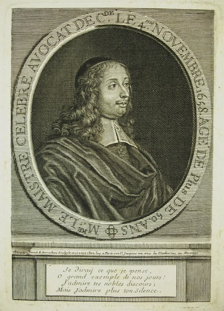 ANTOINE LE MAISTRE Avocat janséniste E J Desrochers & Phil DE ...