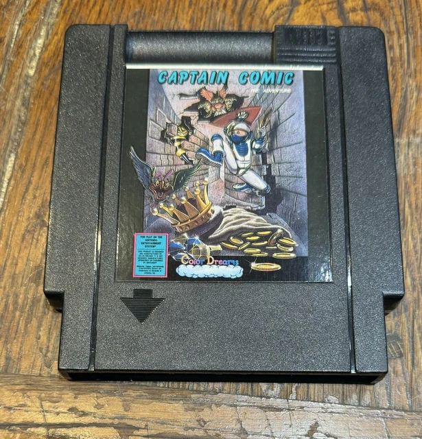 JEU NINTENDO NES Captain Comic - Color Dreams EUR 20,00 - PicClick FR