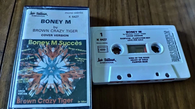 BROWN CRAZY TIGER - Boney M Cover Version - Tribute Band - Cassette ...