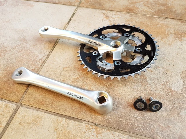 VINTAGE SHIMANO DEORE XT, FC-M737 crankset, 22.32.42T, 170mm $138.85 ...