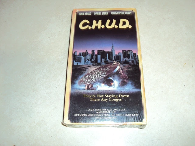 C.H.U.D. CHUD VHS Cassette Tape Horror Movie Sealed Made In Canada ...