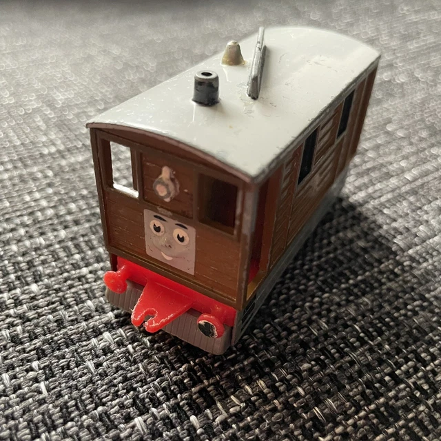 THOMAS THE TANK Engine & Friends Vintage 1989 Toby 7 Die cast Train ...