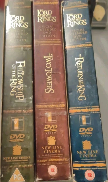 THE LORD OF THE RINGS Trilogy DVD Box Set Special Extended Edition 12 Disc PAL £17.35 - PicClick UK