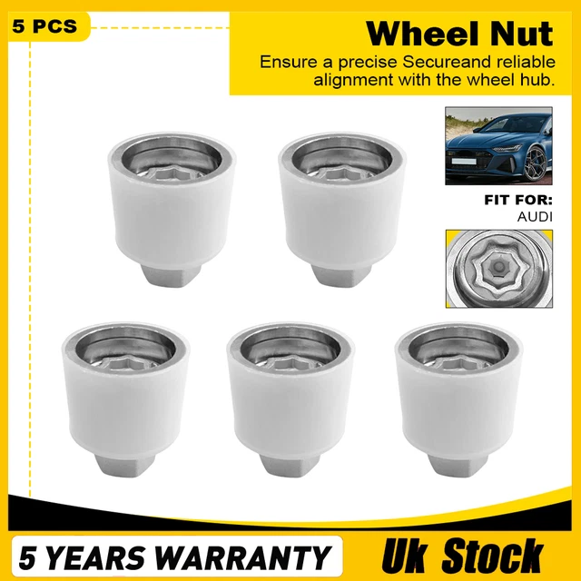 FOR AUDI SECURITY Master 1x Locking Wheel Nut Bolt Key Socket A6 810 L ...