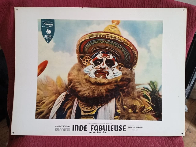 ANCIENNE PHOTO &EN Technicolor" Affiche De Cinéma Pathé "Inde Fabuleuse" (4) EUR 14,95 - PicClick FR