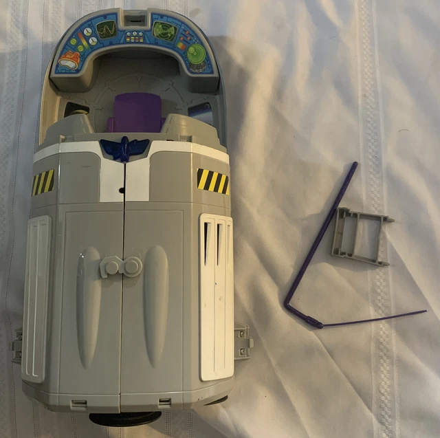 DISNEY PIXAR TOY Story Buzz Lightyear’s Star Command Spaceship Mattel ...