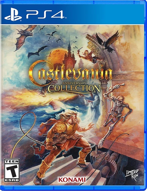 CASTLEVANIA ANNIVERSARY COLLECTION Rare Cover Art Limited Run #405 Pre ...