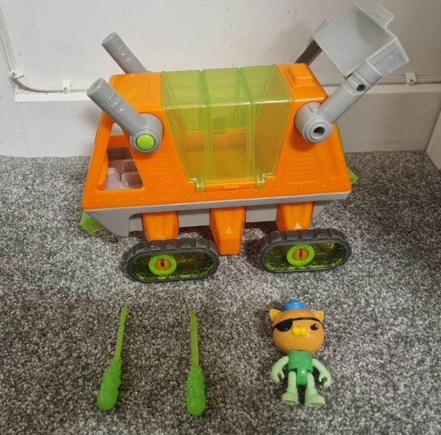 OCTONAUTS GUP T Rescue Rover Vehicle & Kwazii Figure Bundle Cbeebies £ ...
