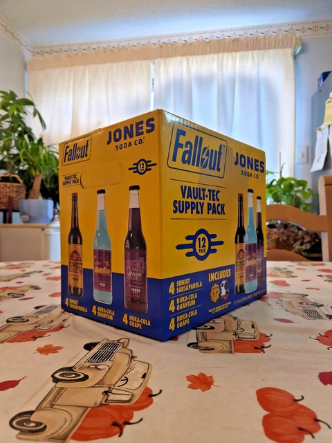 JONES SODA CO. Fallout Vault-Tec Supply Pack, 12 fl oz, Will Ship ...