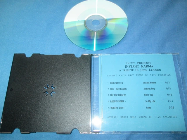 INSTANT KARMA (A Tribute To John Lennon) Uncut UK Promo CD Sampler EUR ...