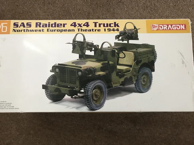 1/6 SCALE DRAGON Action Figures SAS Raider 4x4 Jeep Europe £199.99 ...