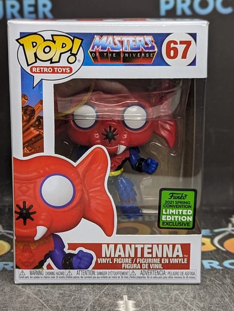 MASTERS OF THE Universe Mantenna #67 2021 Convention Exclusive Pop ...