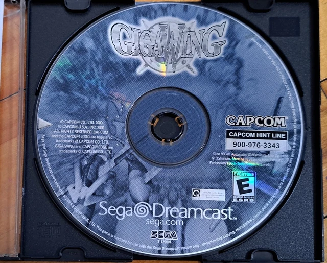 GIGAWING DISC ONLY (Sega Dreamcast, 2000) $122.00 - PicClick CA