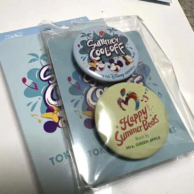 DISNEY MRS. GREEN Apple Collab Summer Cool Can Badge, Enamel Pin, Used ...