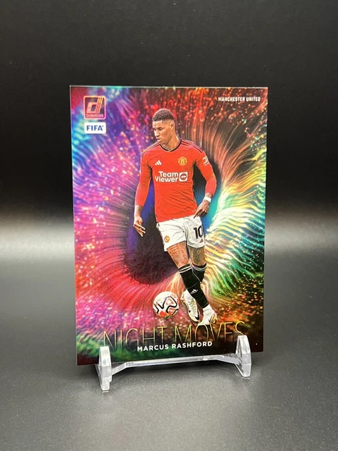 2023-24 PANINI DONRUSS Soccer Night Moves Marcus Rashford #19 ÉTUI HIT ...