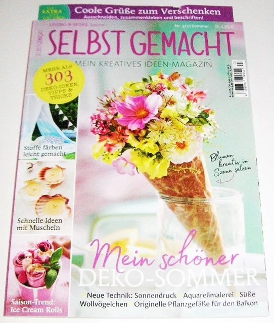 ZEITSCHRIFT LIVING & More Spezial Selbst gemacht kreatives Ideenmagazin ...