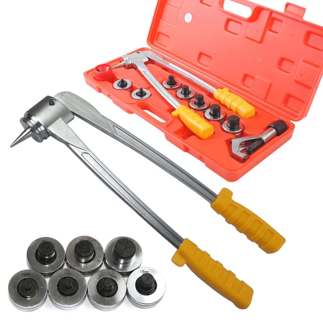 10MM-28MM MANUAL PLUMBING Pipe Expander Tool Metal Copper Heads Tube ...
