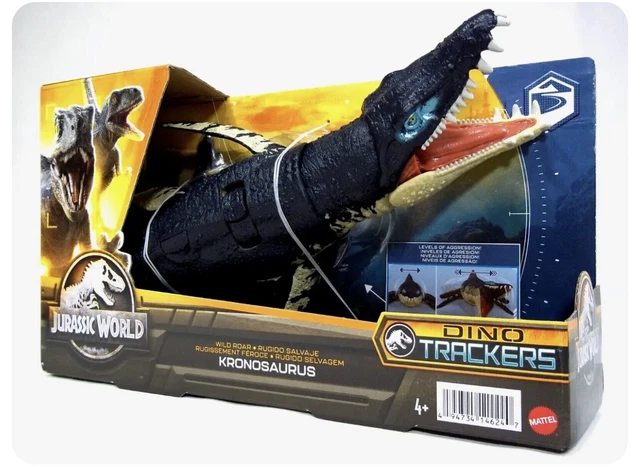 JURASSIC WORLD DINO Trackers Wild Roar Kronosaurus Dinosaur Jurassic ...