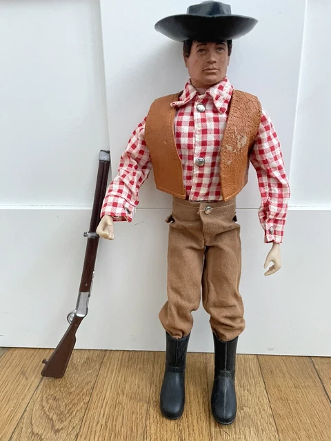 ACTION MAN,HOMME MANNEQUIN articulé Panoplie Action Joe Bill Le cowboy ...
