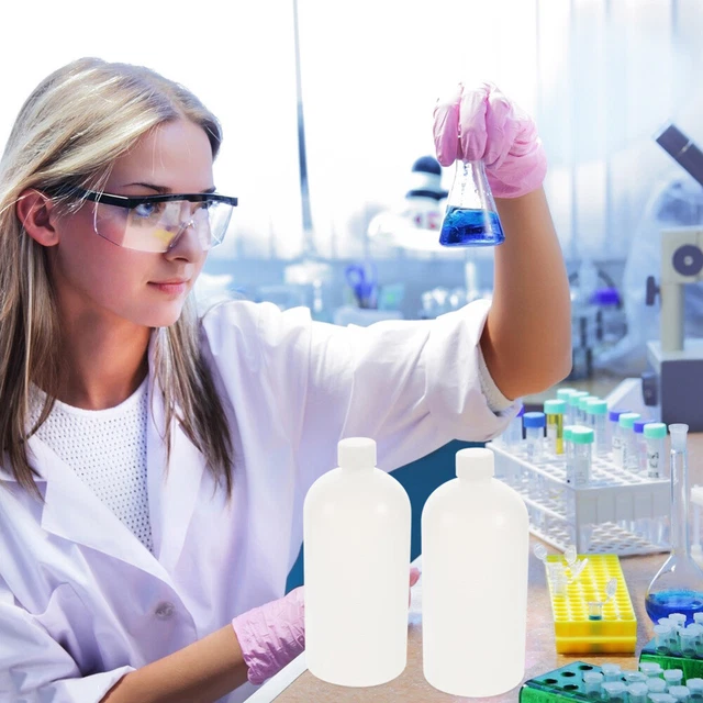 2 PACK FLACON De Réactif Laboratoire Bouteilles Pe D'échantillons EUR ...