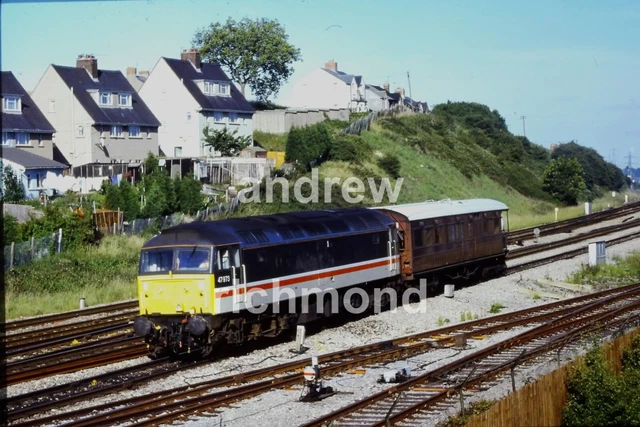 47973 GE1 CLASS 47 Diesel Locomotive Test Train 10 Jul 1990 Original ...