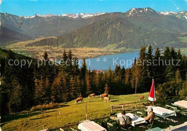 73147487 TEGERNSEE PANORAMA Blick von der Neureuth Rottach Egern ...