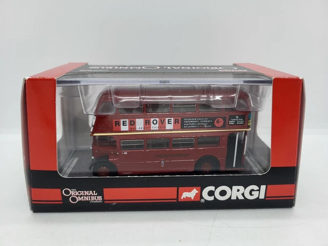 CORGI 1/76 SCALE OM41701 - RTW Double Decker Bus London Tran. R95 £19. ...