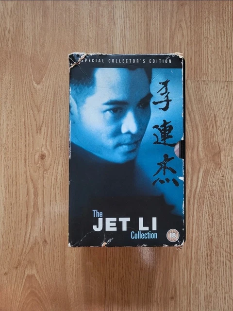 THE JET LI Collection Special Collectors Edition Vhs video tape martial ...
