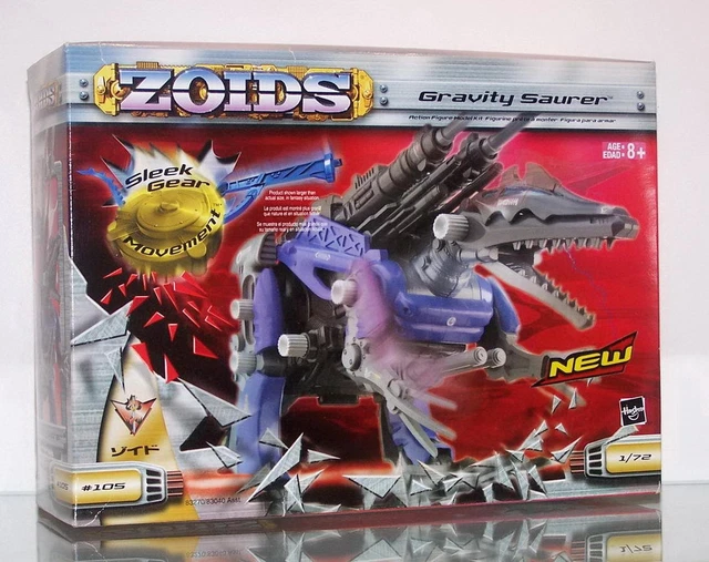 HASBRO EMPIRE ZOIDS Gravity Saurer Mechanical Wind-Up Spinosaurid Type ...