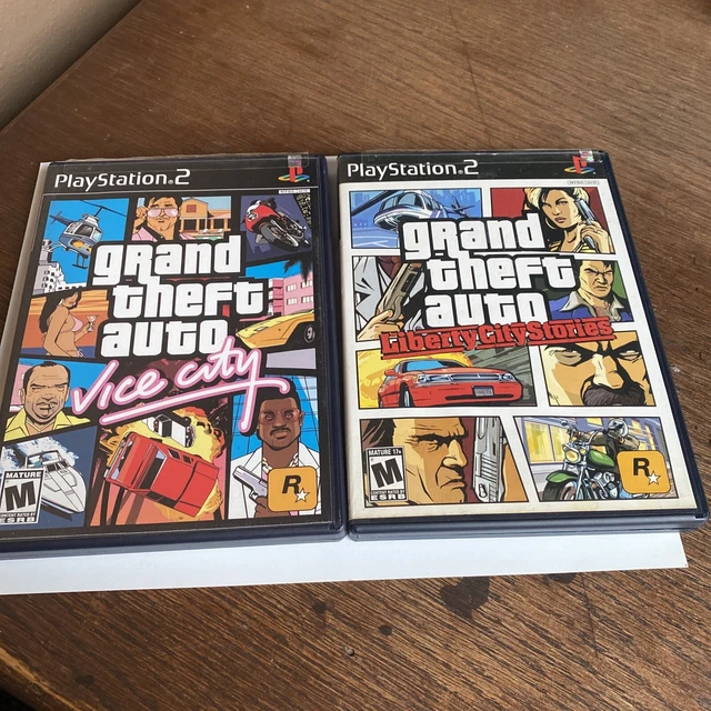 Ps2 Grand Theft Auto Vice City Complete And Gta Liberty City Stories