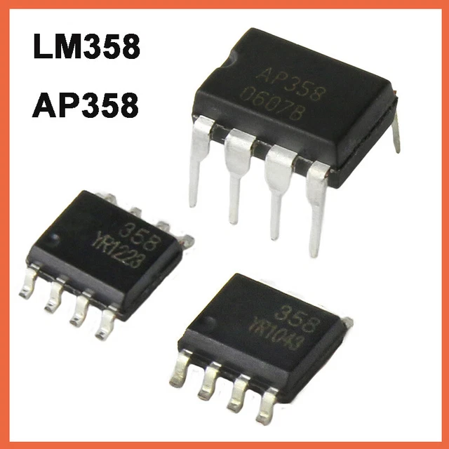 LM358 AP358 DUAL Low power Op-amp Operational Amplifier Available in ... LM358 AP358 DUAL Low power Op-amp Operational Amplifier Available in ...