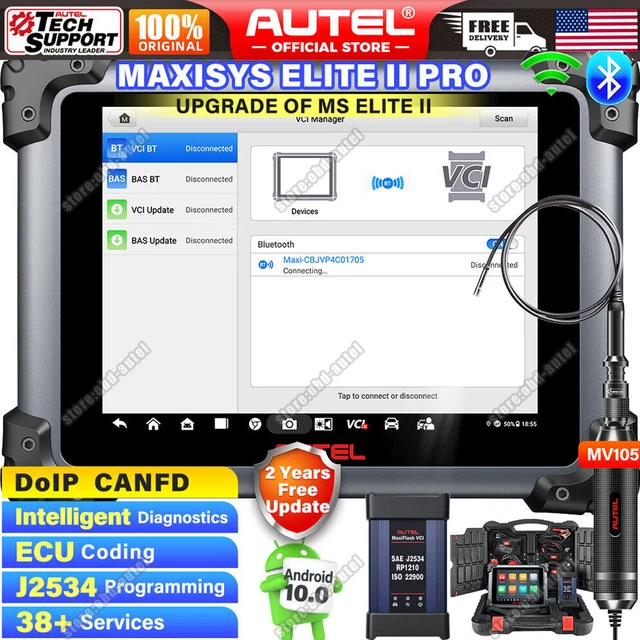 AUTEL MAXISYS ELITE II PRO ULTRA Auto Diagnostic Scanner Programming ...