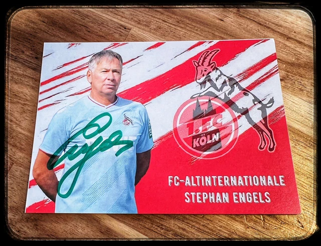 NEU * AUTOGRAMMKARTE von Stephan Engels * 1.FC Köln * 24/25 * BRAND NEU ...