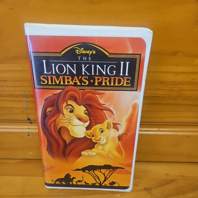 THE LION KING II Simba's Pride VHS 1998 Disney Clamshell **Buy 2 Get 1 Free** £4.64 - PicClick UK