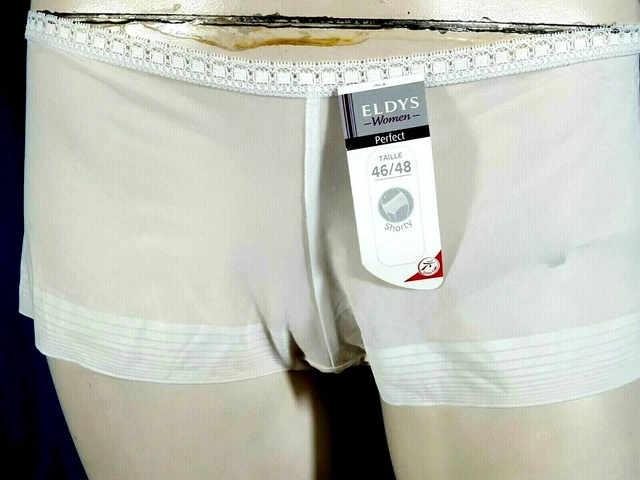 ELDYS TAILLE 46 - 48 NEUF ETIQUETTE Superbe culotte shorty écru femme ...