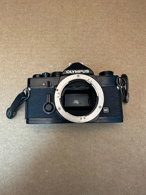 OLYMPUS OM1 OM-1 35mm SLR Film Camera Body Black EUR 91,92 - PicClick FR