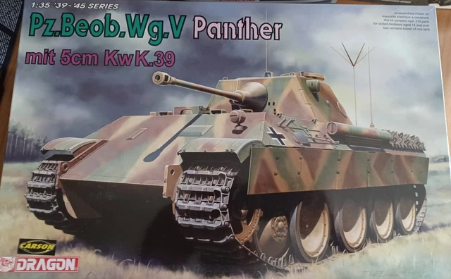 1:35 DRAGON 6821 Pz.Beob.Wg. V Panther mit 5cm KwK.39 EUR 45,00 ...