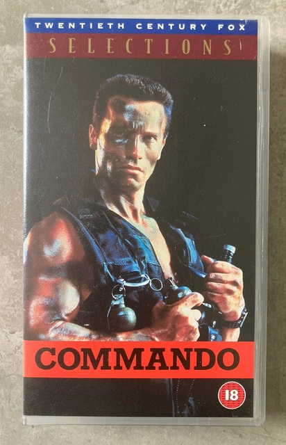 COMMANDO SCHWARZENEGGER VHS Video £9.98 - PicClick UK