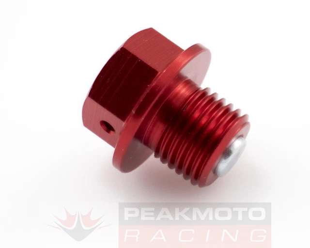 ZETA - ZE58-1413 - Magnetic Drain Plug, Red M12x10mm 1.25mm Pitch $27. ...