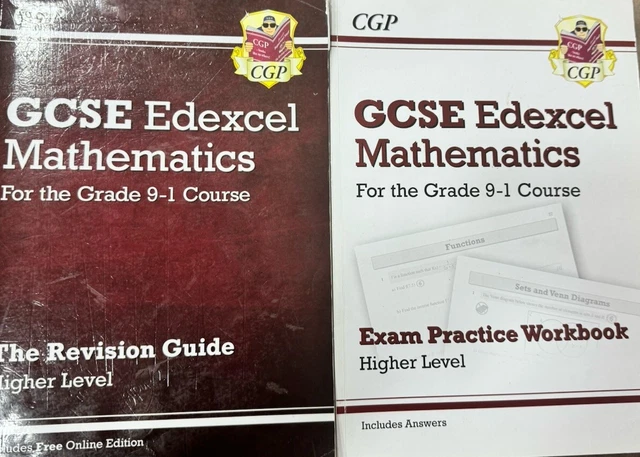 EDEXCEL GCSE 9-1 mathematics: higher student book revision guide and workbook £5.00 - PicClick UK