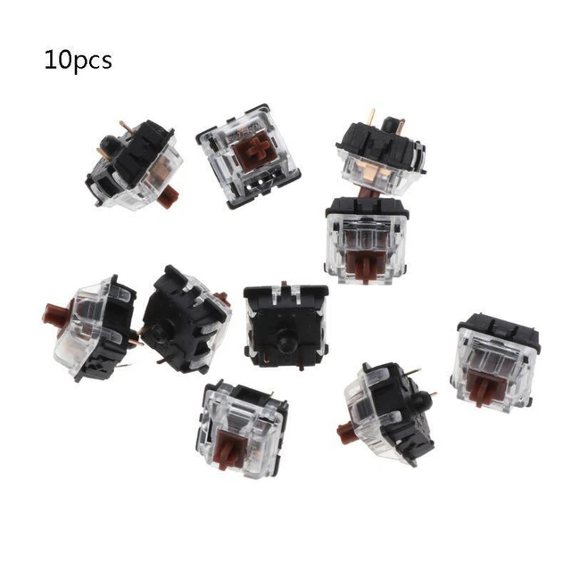 BROWN 3 PIN Switch Mechanical Keyboard Gateron Switches for Keyboard ...