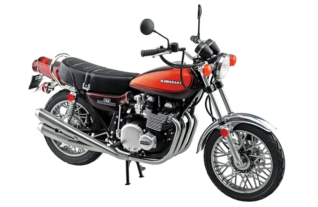 AOSHIMA BUNKA KYOZAISHA 1/12 The Bike Series n°43 Kawasaki Z2 750RS '73 avec cu EUR 106,18 ...