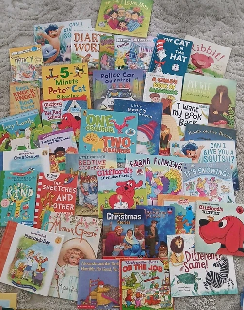 LOT OF 20 Story Time Books for Kids Picture Daycare Childre MIX ...