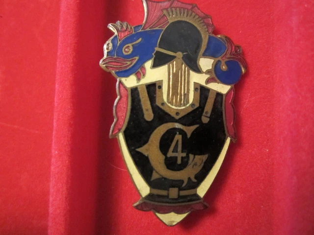 INSIGNE AUTHENTIQUE GROS modèle 4ème génie sainson guerre 1939 EUR 20 ...