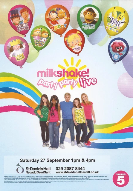 EVENT PROMO FLYER: Milkshake! Party Party Live (St David's Hall ...