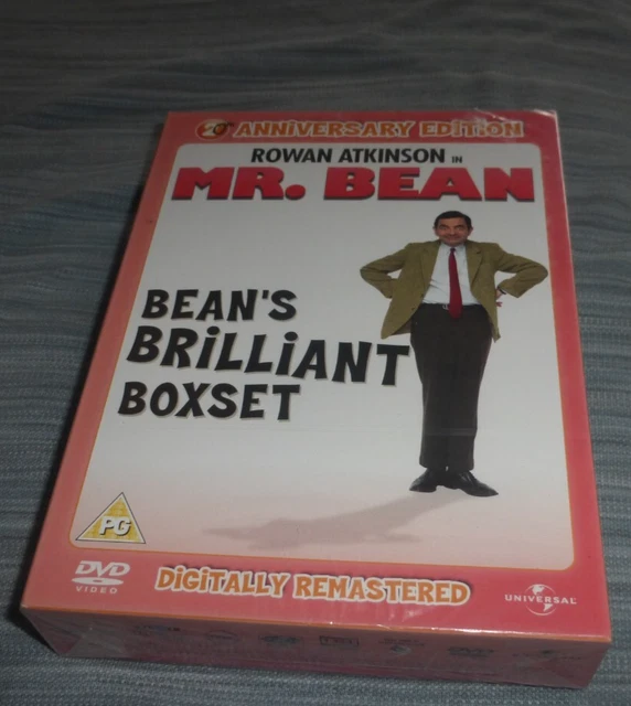 MR BEAN ROWAN Atkinson Beans Brilliant [DVD] Boxset 20th Anniversary ...