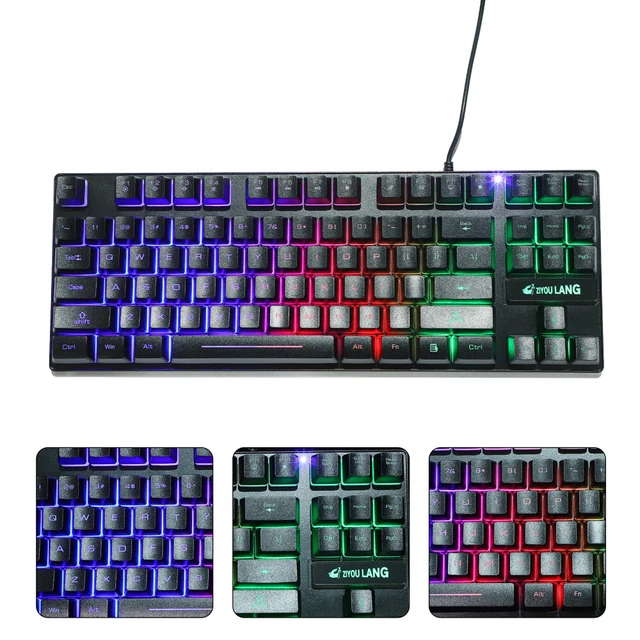 BACKLIT KEYBOARD USB Keyboard External Keyboard Laptop Desktop Keyboard ...