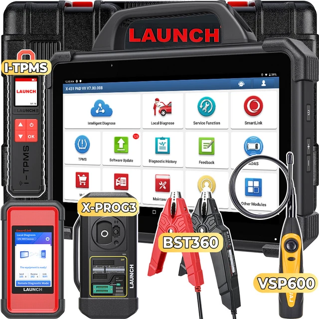 2025 LAUNCH DIAGNOSEGERÄT X431 PAD 7 ELITE PRO mit X-PROG 3 I-TPMS ...